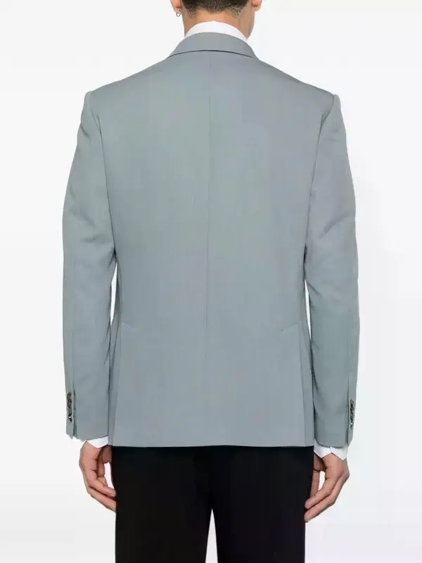 LARDINI Double-breasted Blazer - Blue