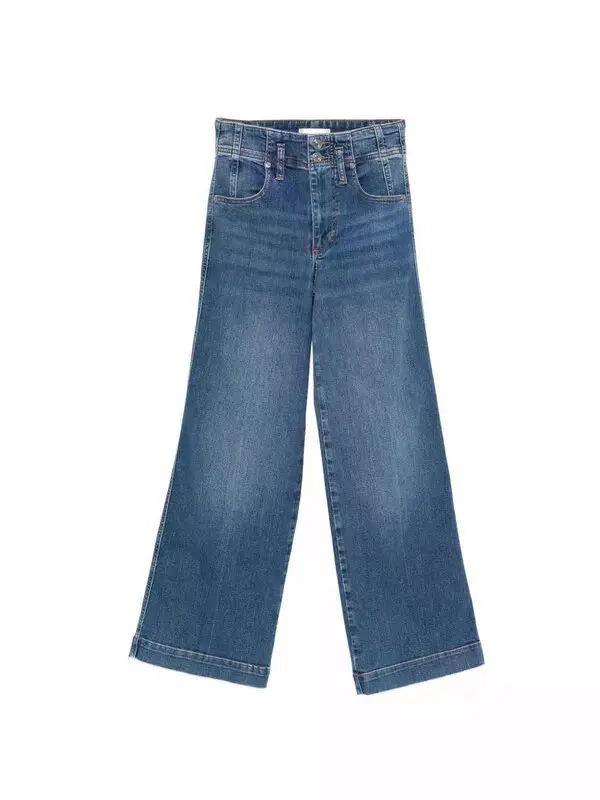 FRAME The Seamed Double-button Jeans