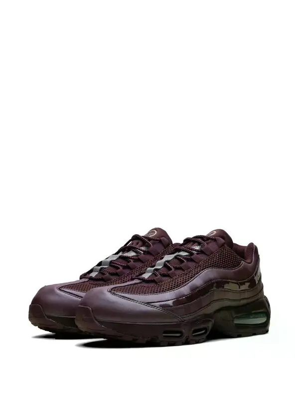 Nike Air Max 95 Lace-up Sneakers - Red