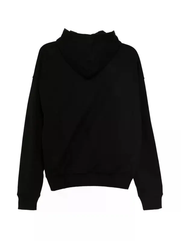 KIMHEKIM Heart-patch Hoodie - Black