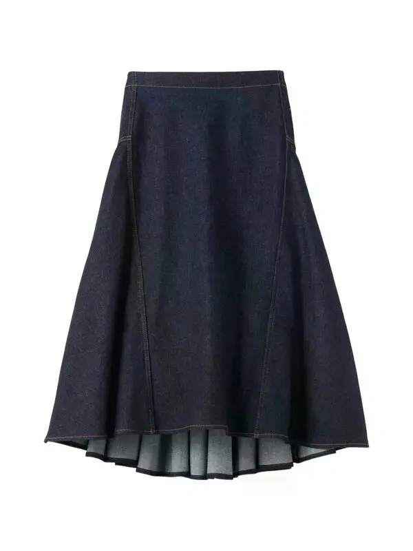 Jacquemus Lavoir De-nîmes Denim Midi Skirt
