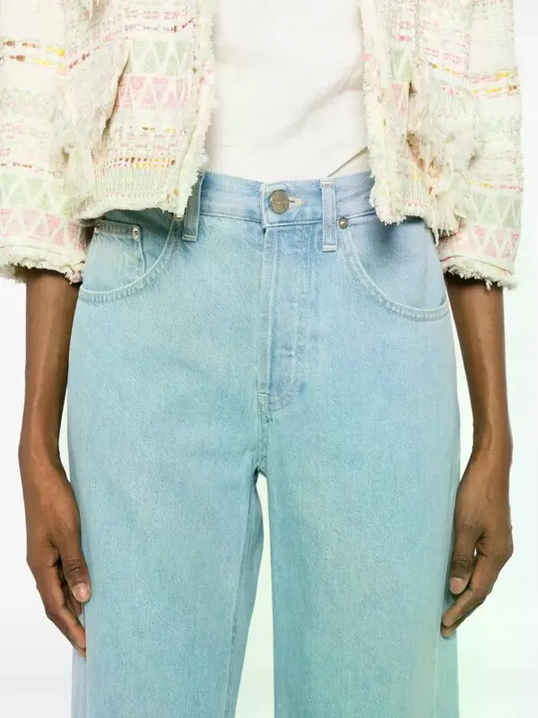 DONDUP Five-pocket Wide Leg Jeans