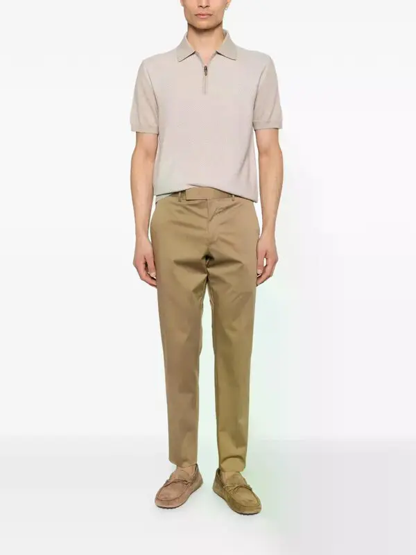 PT TORINO Zip-up Trousers - Neutrals
