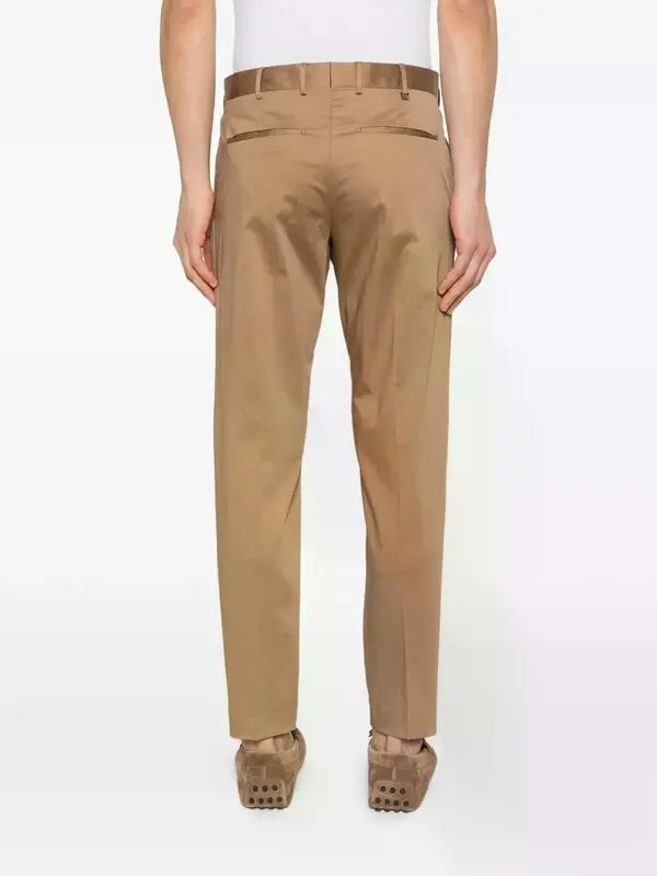 PT TORINO Zip-up Trousers - Neutrals