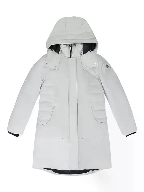 Moose Knuckles Quilted Panels Parka Coat