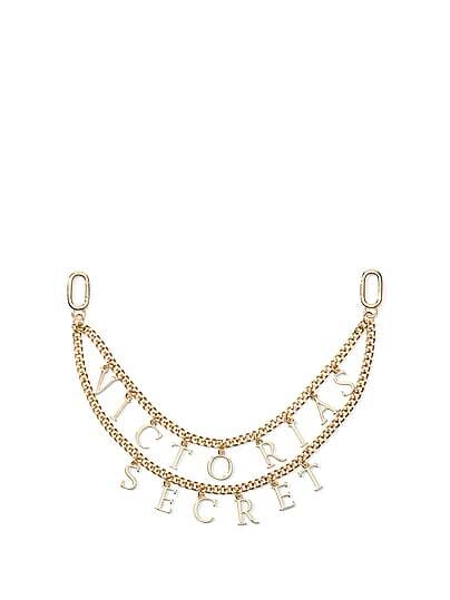 Victoria's Secret Layered Chain Bag Charm - Gold