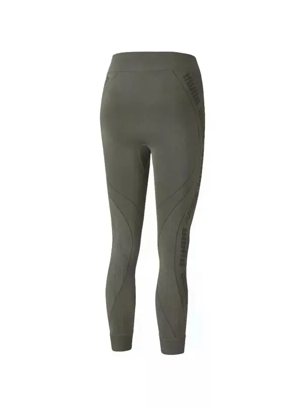 PUMA Logo-waist Leggings - Green