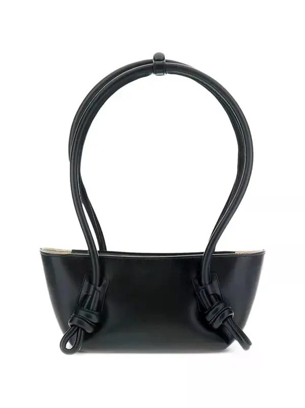 Hereu Knot-detail Shoulder Bag - Black