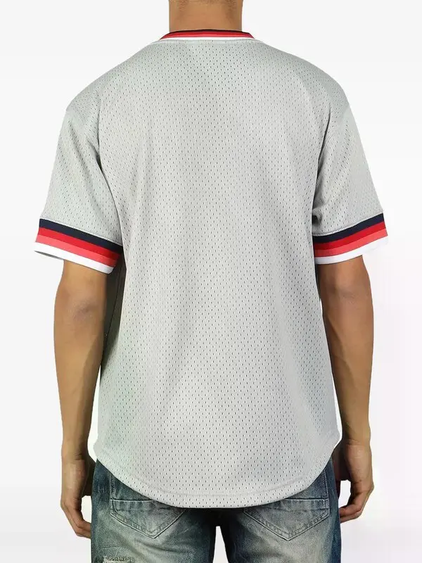 Mitchell & Ness Mlb Boston Red Sox V-neck Jersey