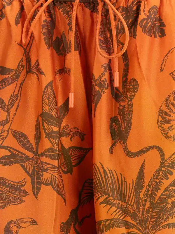 ALEMAIS Printed Palazzo Pants