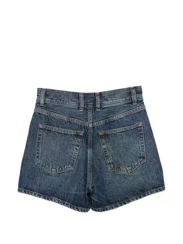 FRAME The Dockside Denim Shorts - Blue