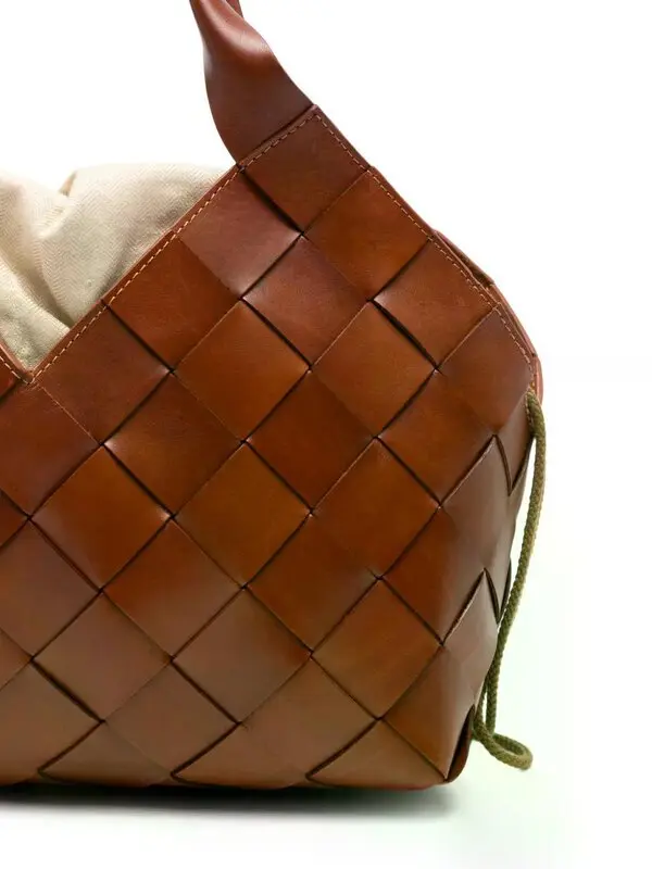 Dragon Diffusion Castello Leather Shoulder Bag - Brown