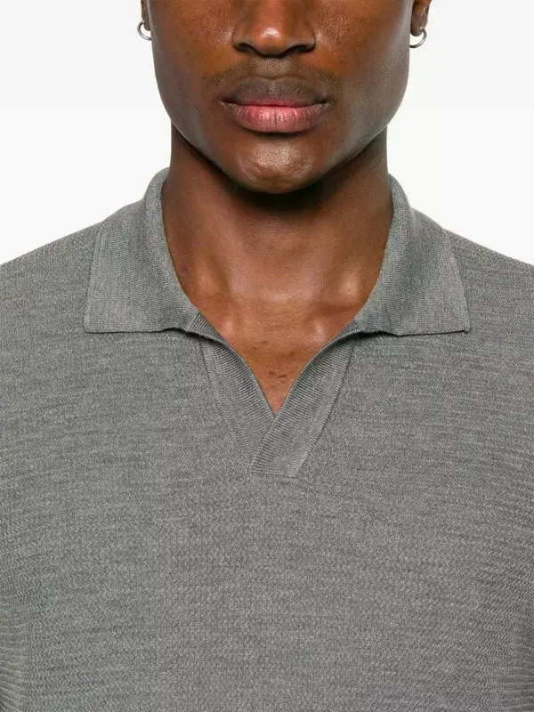 Tagliatore Paco Knitted Polo Shirt