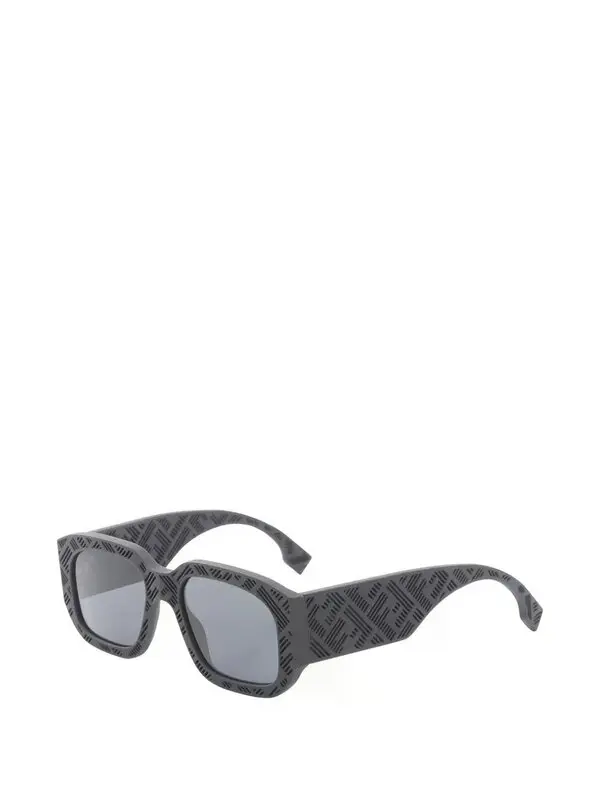Fendi Geometric Frame Sunglasses - Grey