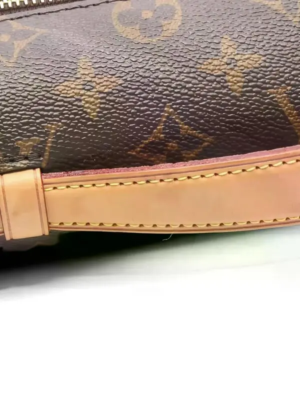 LOUIS VUITTON 2010s Monogram Leather Handbag - Brown