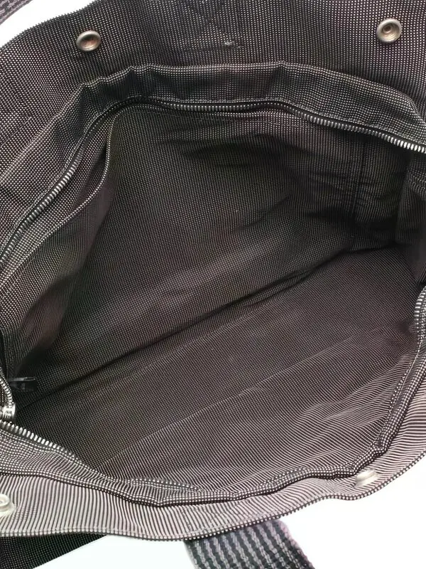 Hermès 2000s Mm Herline Canvas Handbag