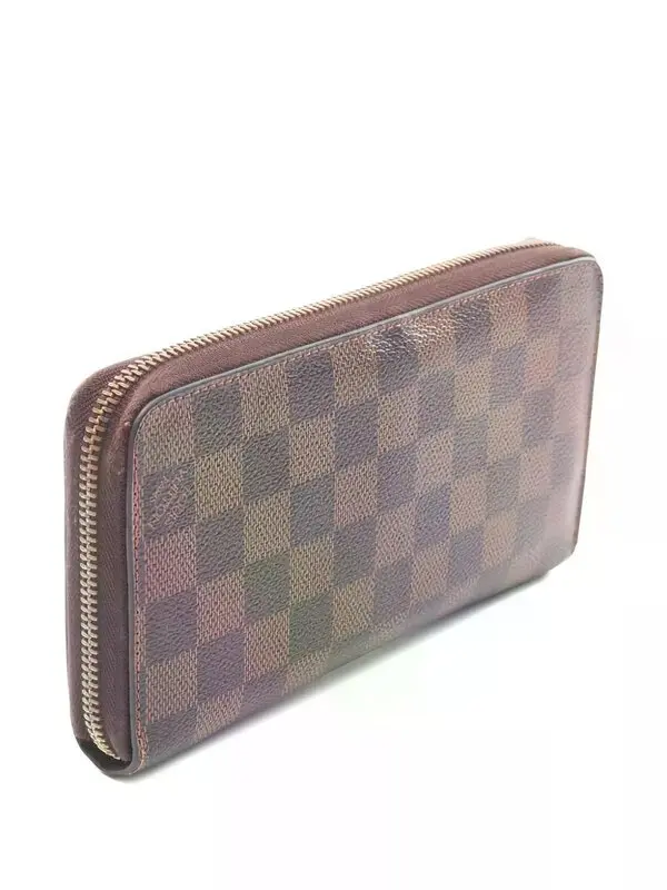 LOUIS VUITTON 2012 Damier Ebene Zippy Wallet