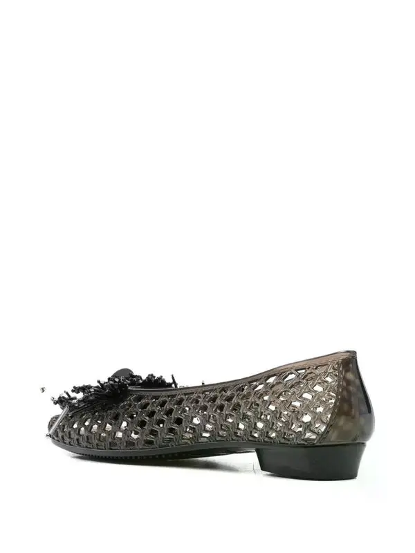 HEAVENLY JELLY Floral Embellished Ballet Flats