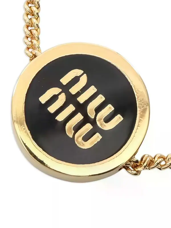 Miu Miu 20s Enamel Plated Bracelet