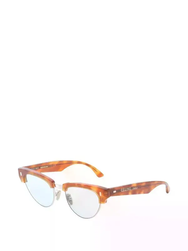 Celine 2020s Cat-eye Half-rim Sunglasses