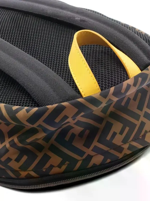 Fendi 2010s Zucca Leather Backpack