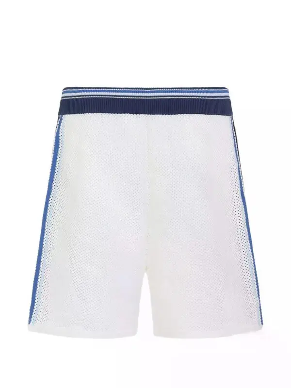 Casablanca Mesh Shorts - White