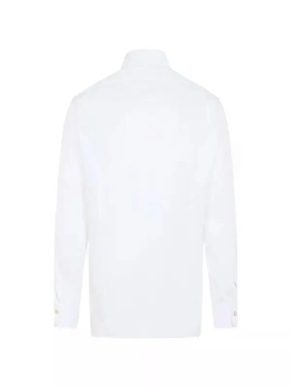 Kiton Cotton Shirt - White