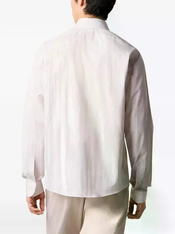 Brooks Brothers Stripe-pattern Shirt - Neutrals