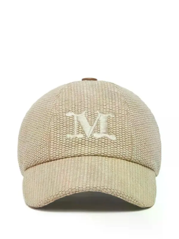 Max Mara Logo Baseball Cap - Neutrals