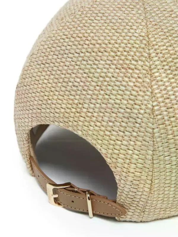 Max Mara Logo Baseball Cap - Neutrals