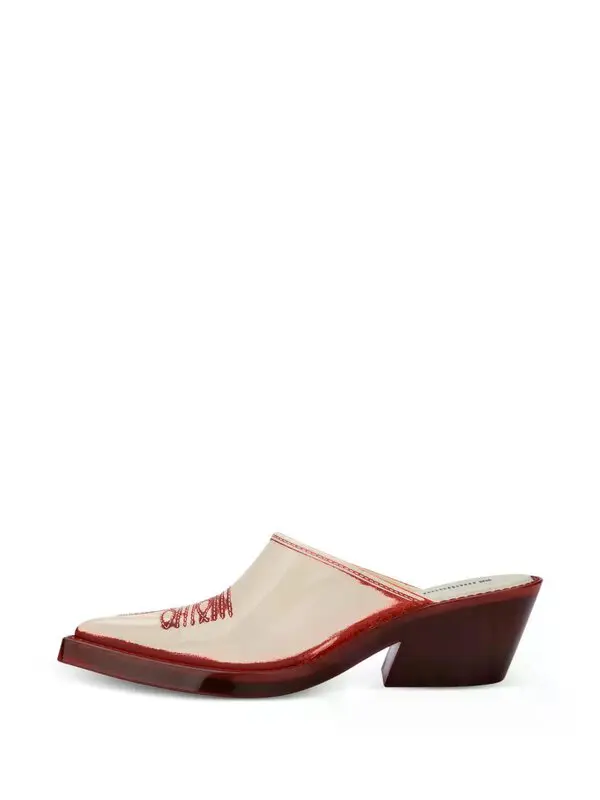 Melissa Embroidered Mules