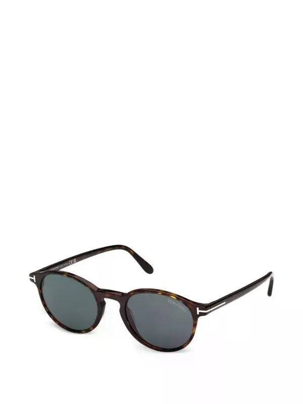 TOM FORD Round-frame Sunglasses - Brown