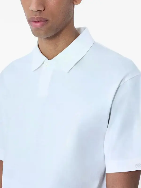 MOOS STUDIO Short-sleeved Cotton Polo Shirt