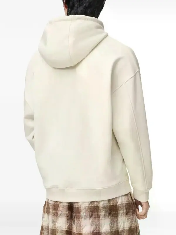 Loewe Knot-detail Hoodie - Neutrals