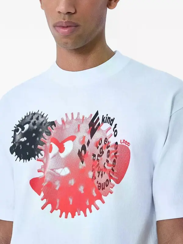 B.EAUTIFUL Fish Motif T-shirt