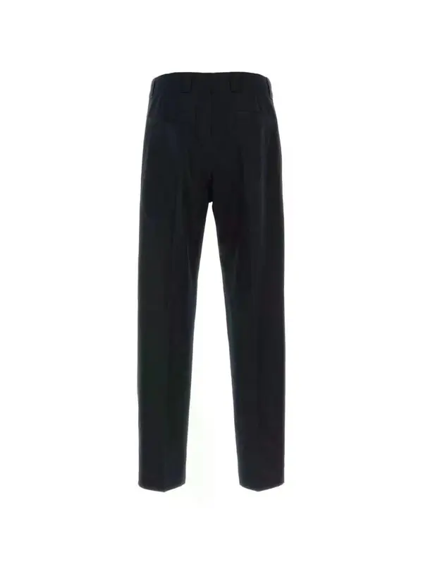 Gucci Print-detail Cotton Trousers