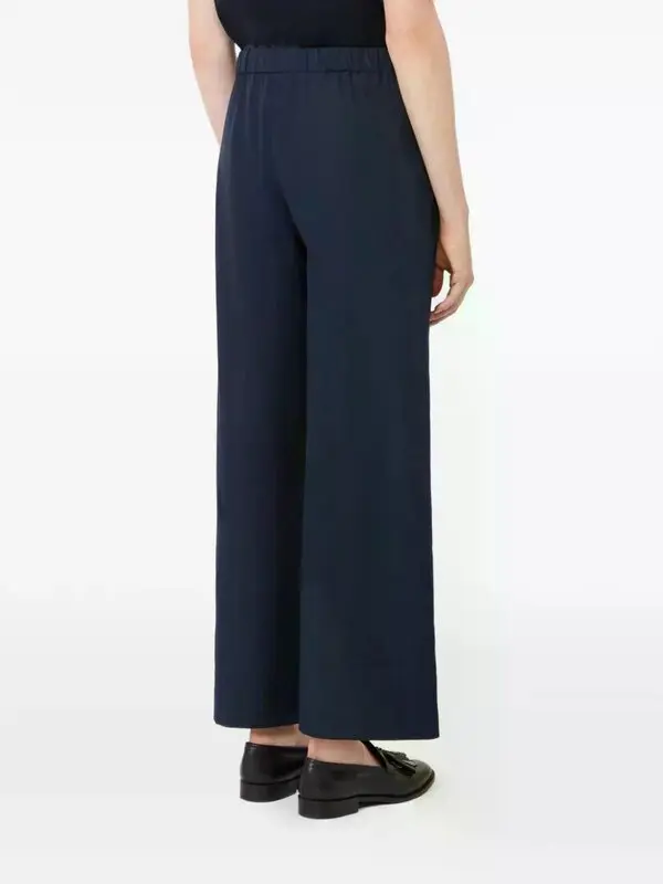 Max Mara Drawstring Trousers - Blue