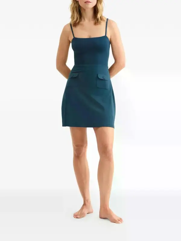ERES A-line Midi Skirt - Blue