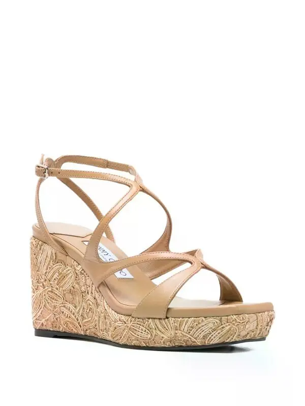 JIMMY CHOO Ayla Strappy Sandals