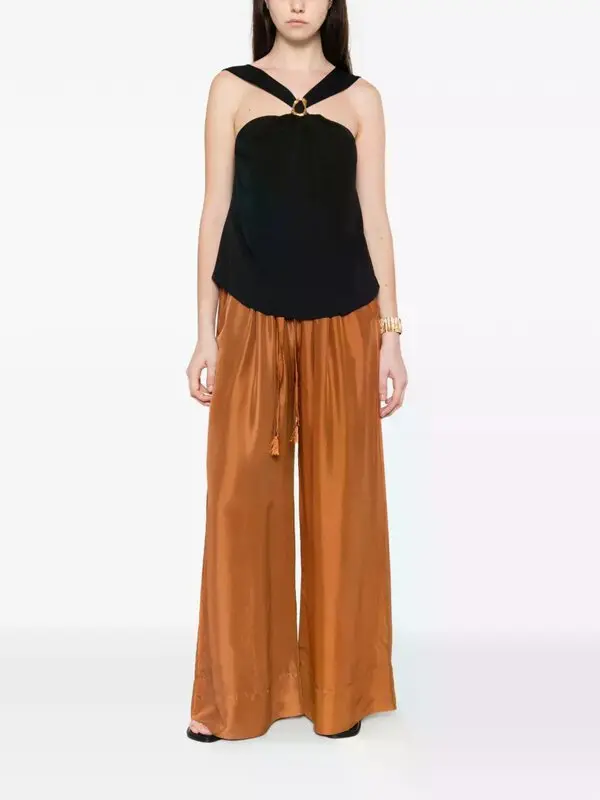 FORTE_FORTE Ring Detail Tank Top - Black