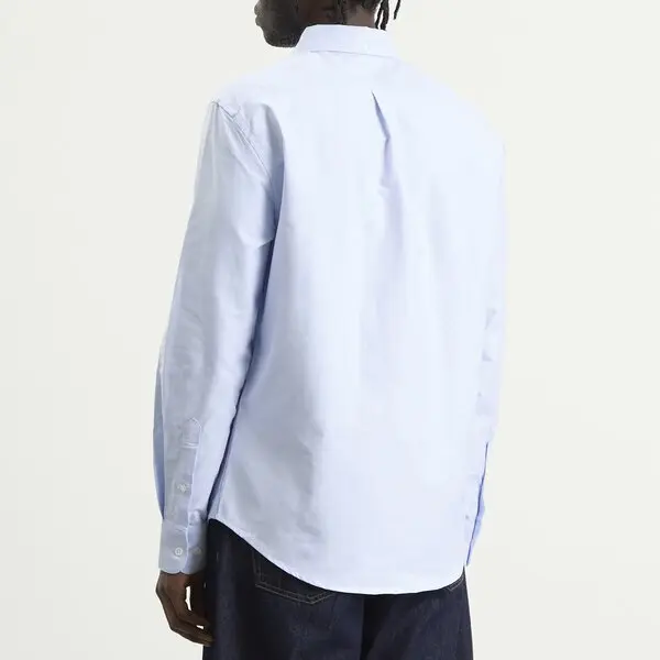 Portuguese Flannel Belavista Button Down Oxford Shirt - Light Blue