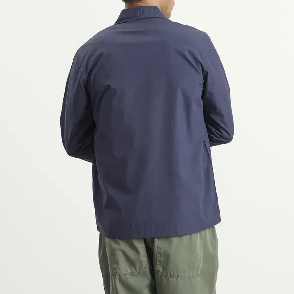 Universal Works Peached Poplin Bakers Overshirt