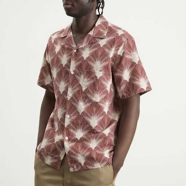 Portuguese Flannel Feathers Vacation Shirt