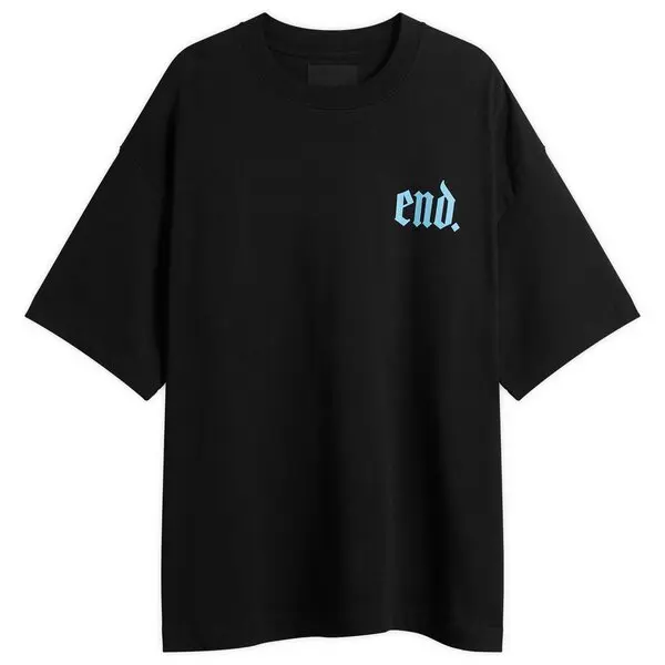END. Milano Sculpture T-shirt - Black
