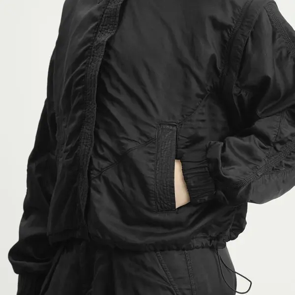 You Must Create Heath Bomber Satin Jacket