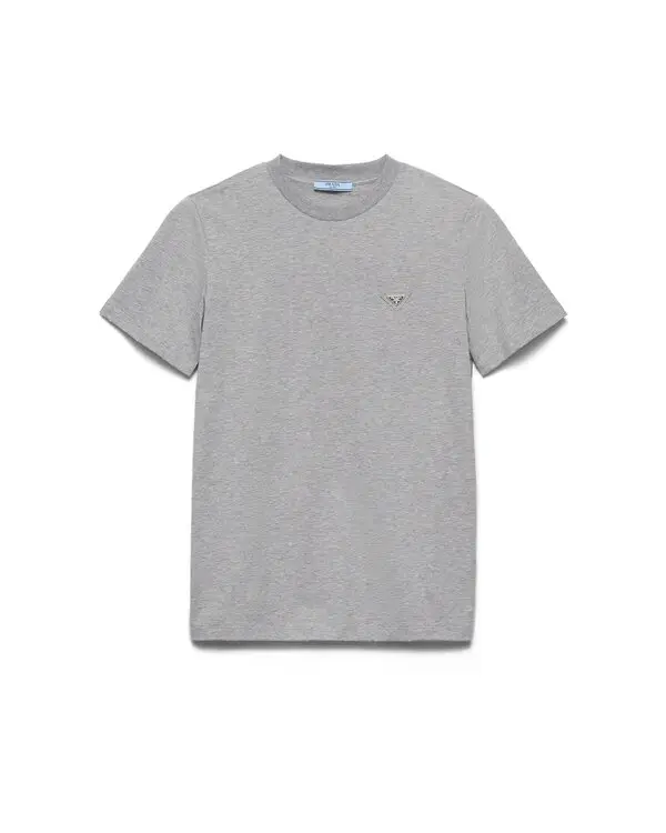 Prada Jersey T-shirt - Grey