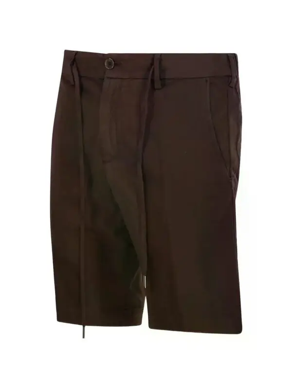 MYTHS Belt-loops Shorts With Drawstring Detail