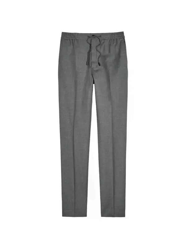 SLOWEAR Drawstring Waist Trousers - Grey
