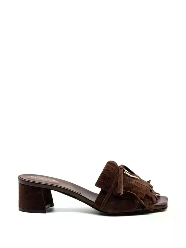 DONNARÌ 50mm Suede Mules