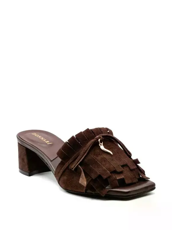 DONNARÌ 50mm Suede Mules